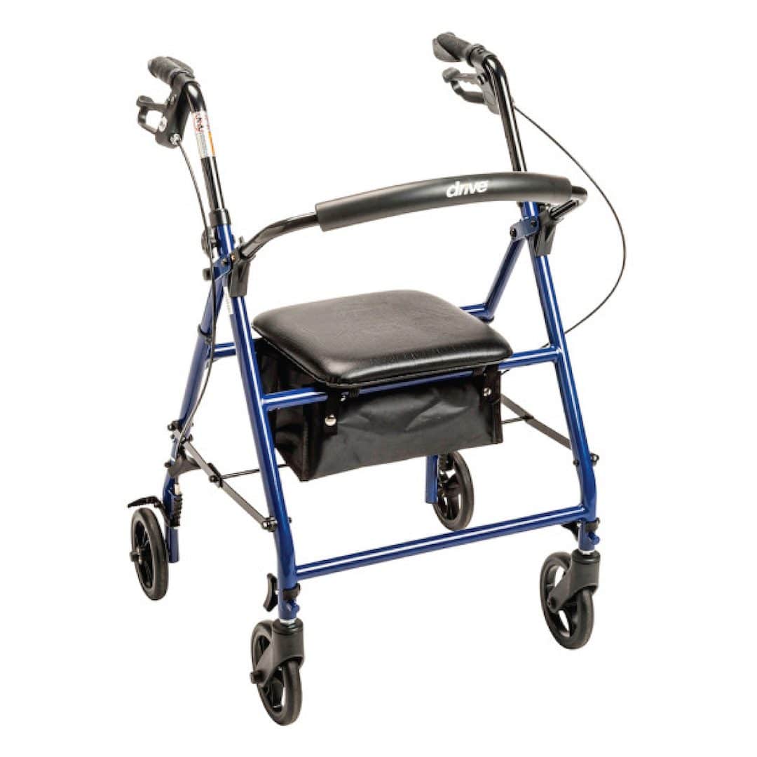 Steel Rollator with 6" Wheels - You Can Home Medical