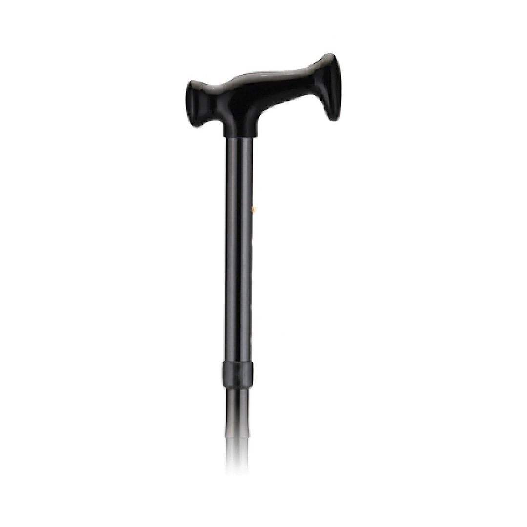 Folding Black Cane - You Can Home Medical