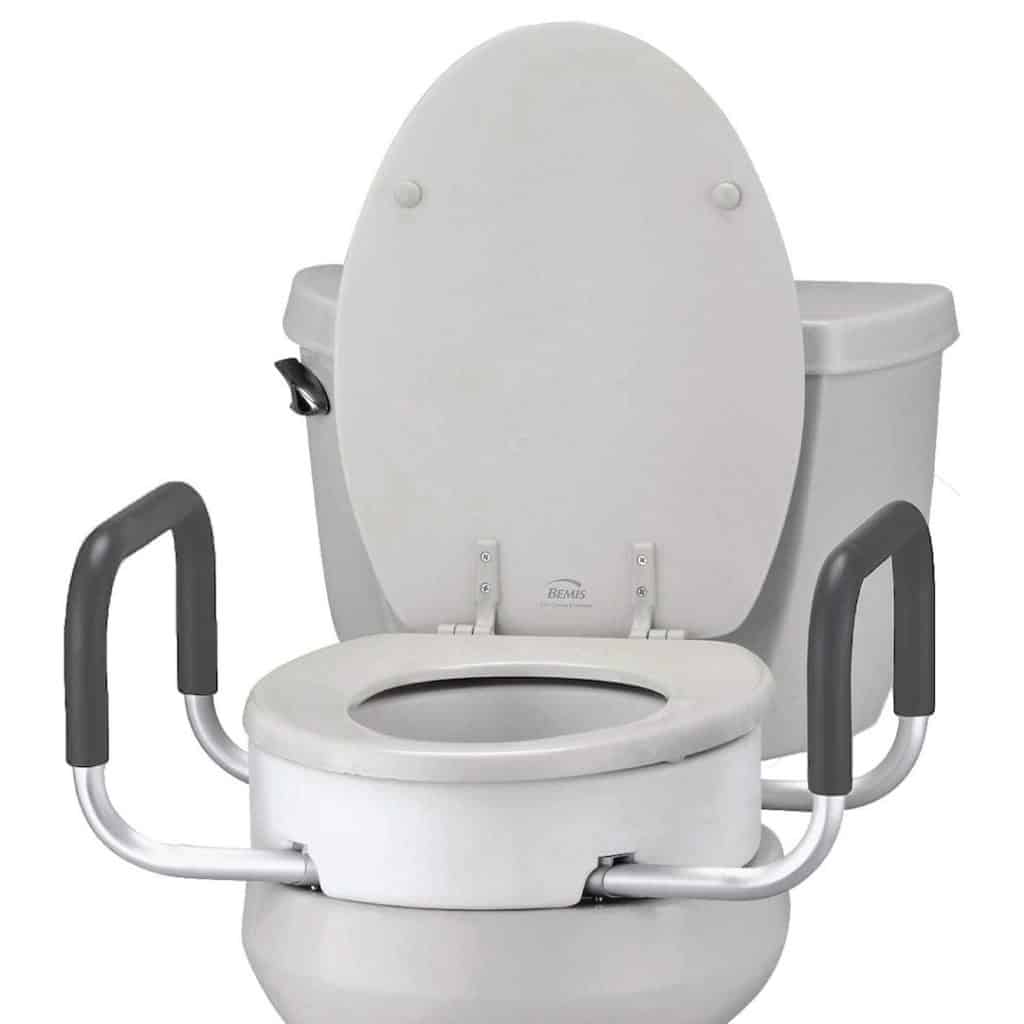 Toilet Seat Riser with Handles - You Can Home Medical