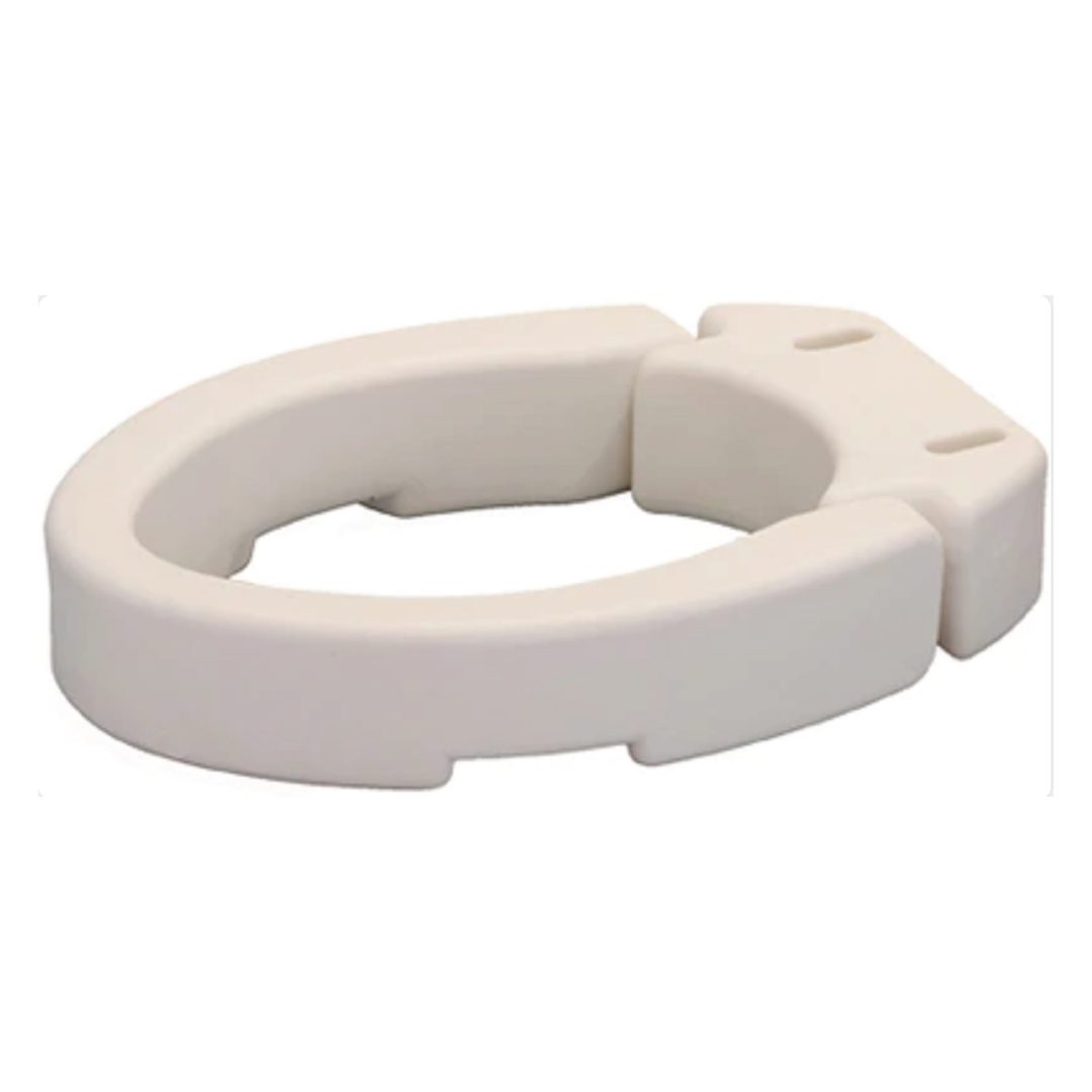 Elongated Hinged Toilet Seat Riser - You Can Home Medical