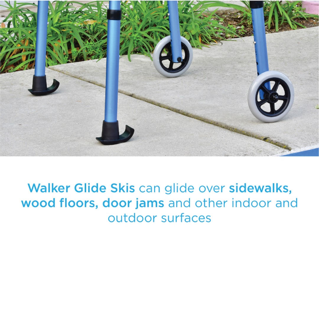 NOVA Walker Glide Skis - You Can Home Medical
