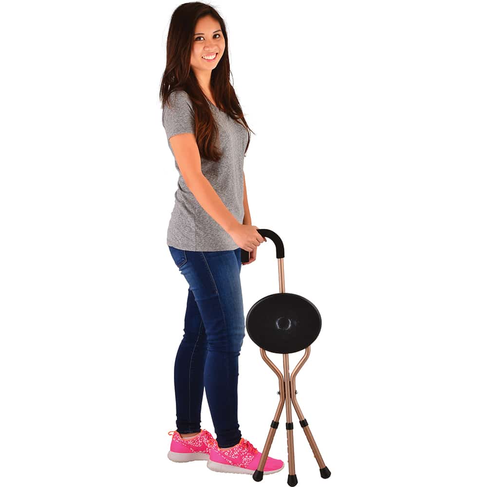 NOVA Folding & Adjustable Seat Cane - You Can Home Medical