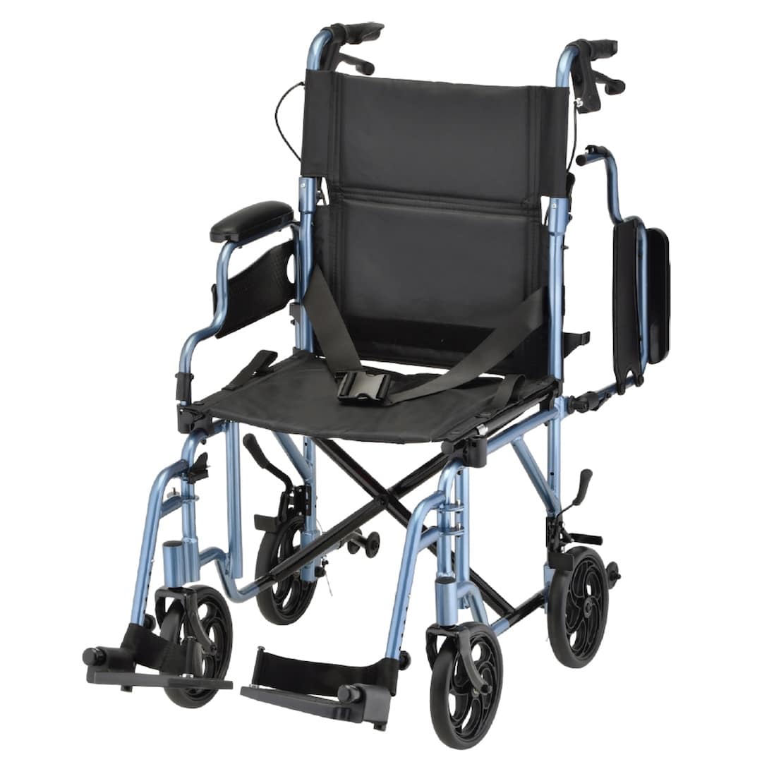 Transport Chair with Flip-Up Desk Arms - You Can Home Medical