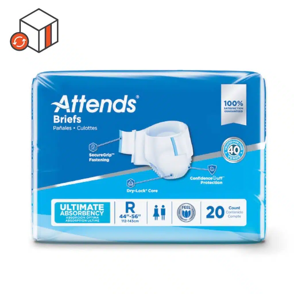 Incontinence Products - Adult Underwear, Briefs, Bed Pads