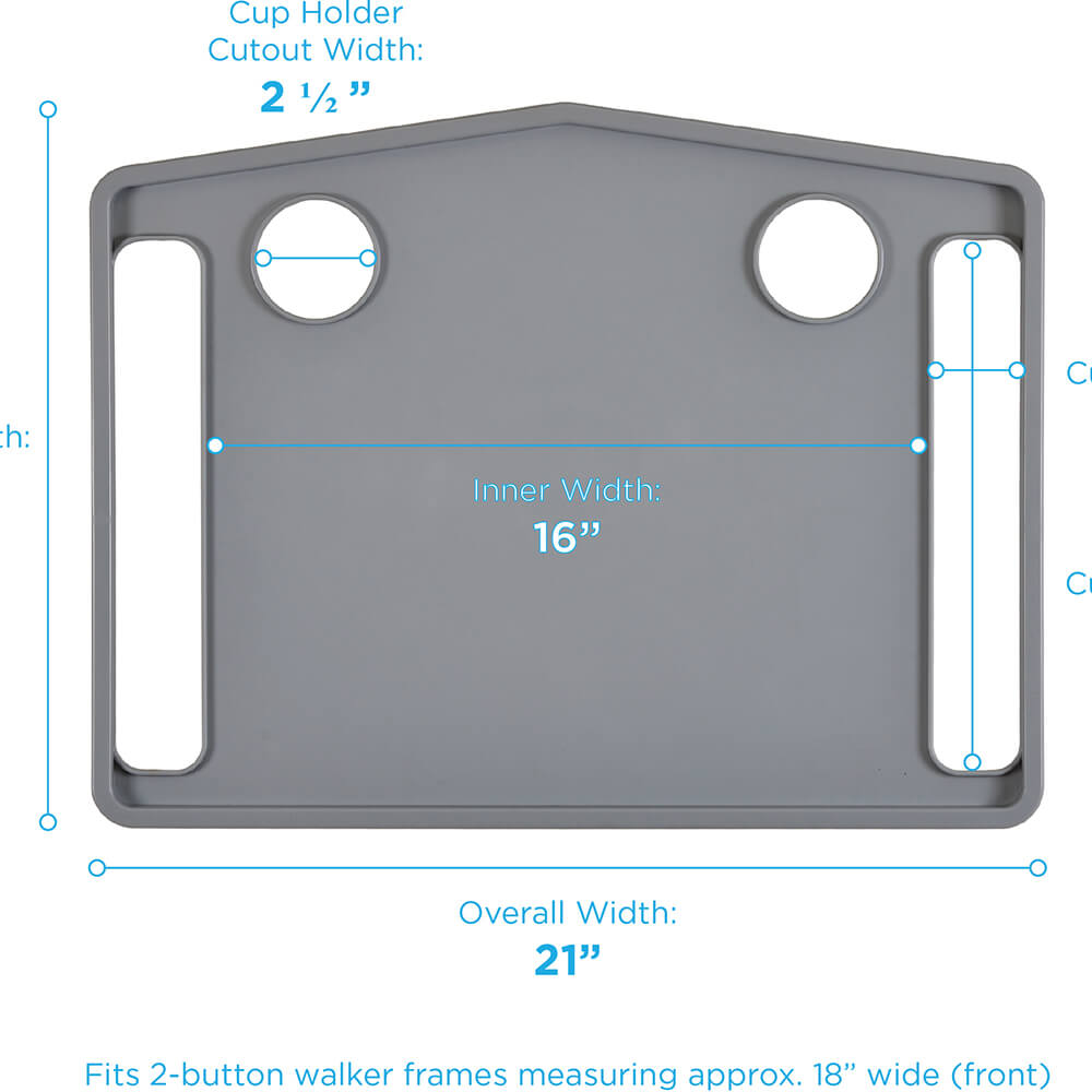 Nova Walker Tray - You Can Home Medical